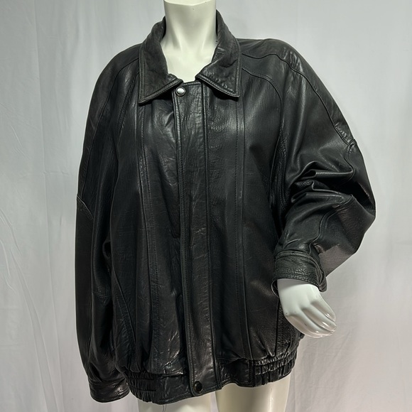 Rabbarlo | Jackets & Coats | Raffaelo Mens Black Leather Jacket | Poshmark